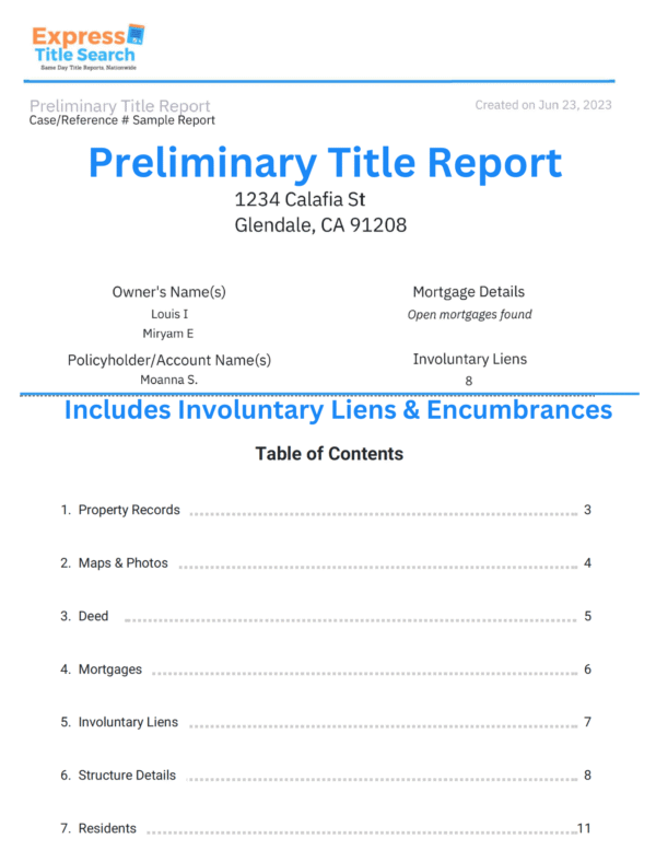 Express Title Search – Same-Day Title Search & Reports Nationwide for $69